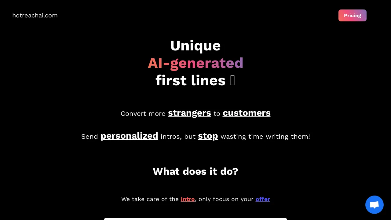 Hot Reach AI - BestofAI